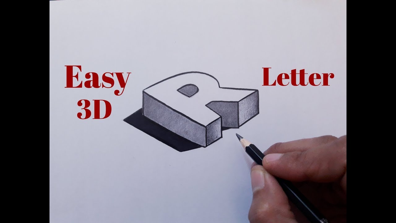 Easy Drawing With Letter R At Jason Rico Blog