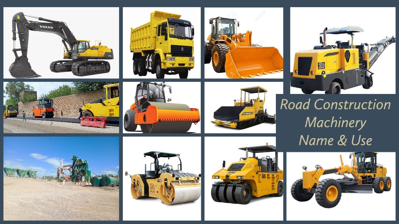 Namesofconstructionequipment Machine Construction Construction