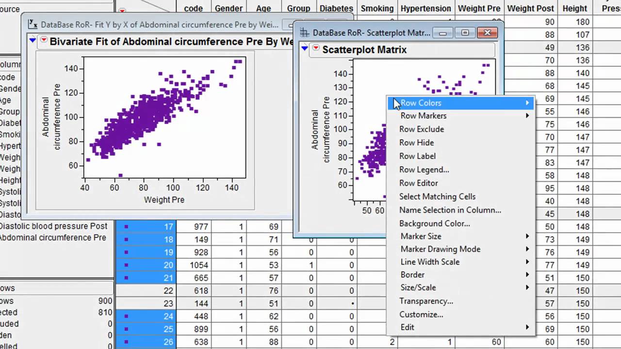 Building Graphics Scatterplot Jmp Portuguese Youtube