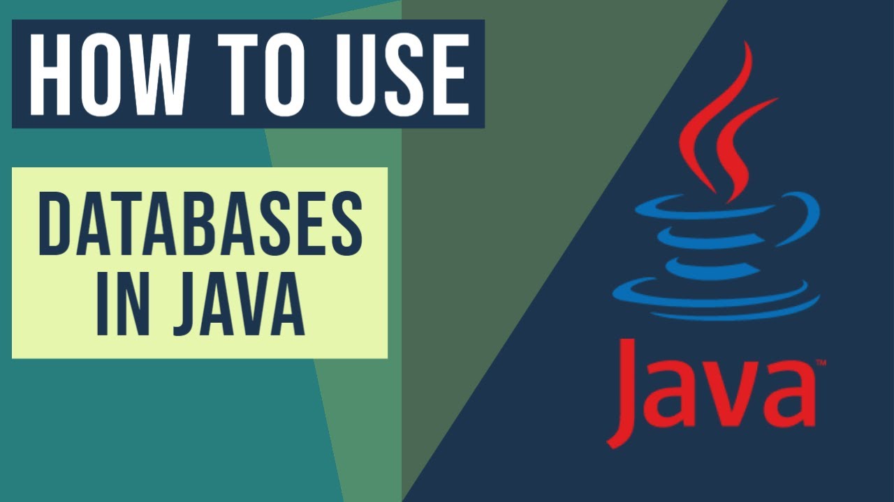 Java Programming Database Tutorial Youtube