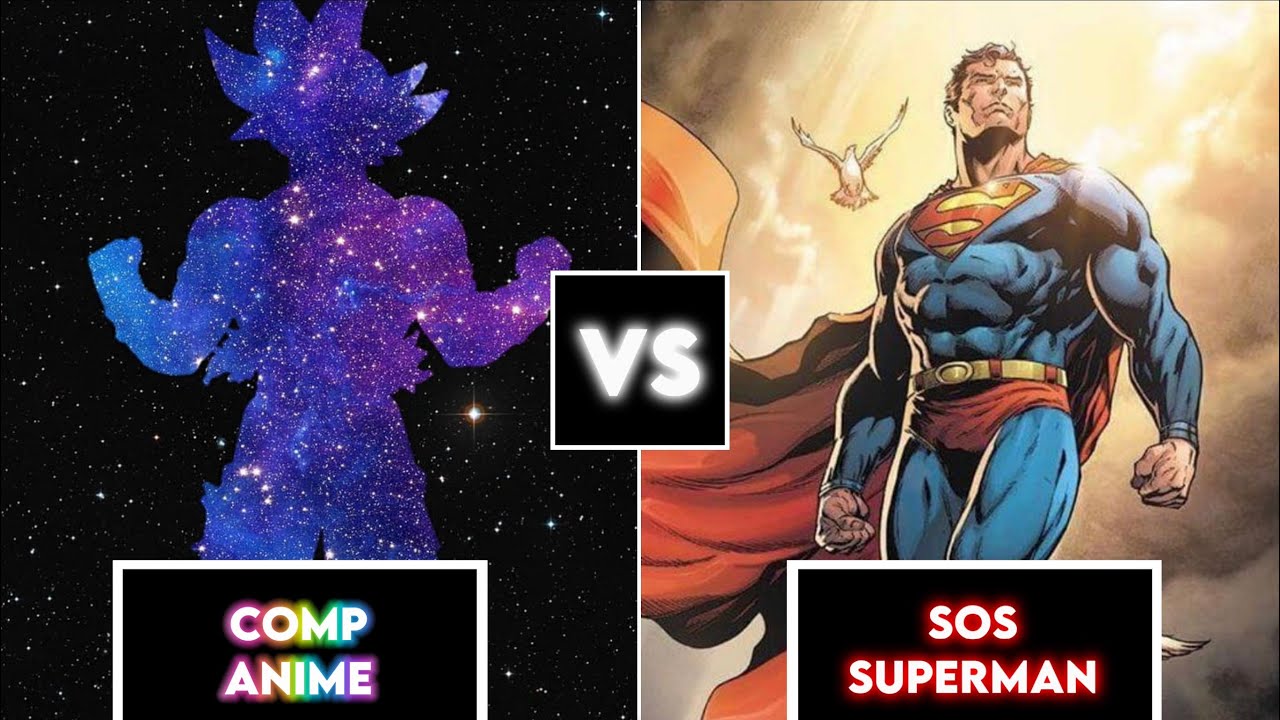 Sos Superman Vs Comp Anime Youtube