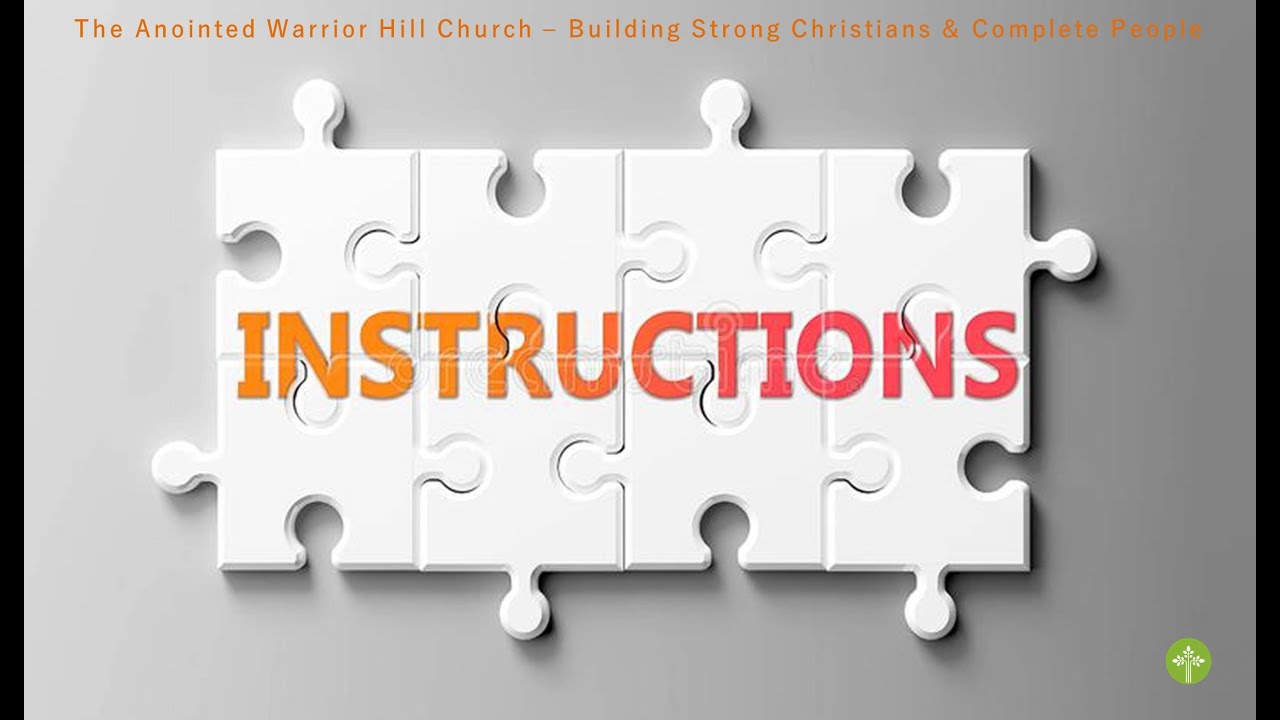 Instructions Youtube