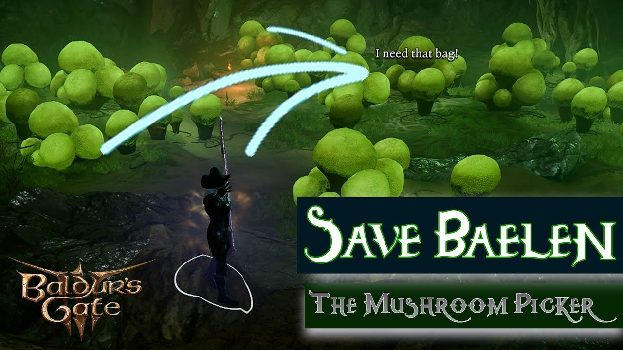 Baldur S Gate 3 Find The Mushroom Picker Baelen Bonecloak And Get