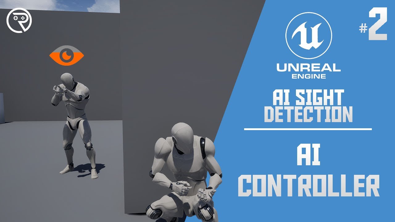 Unreal Engine 4 Tutorial Ai Sight Detection Part 2 Ai Controller