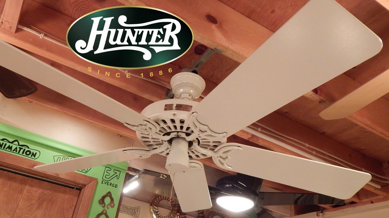 How To Install A Hunter Original Ceiling Fan Shelly Lighting