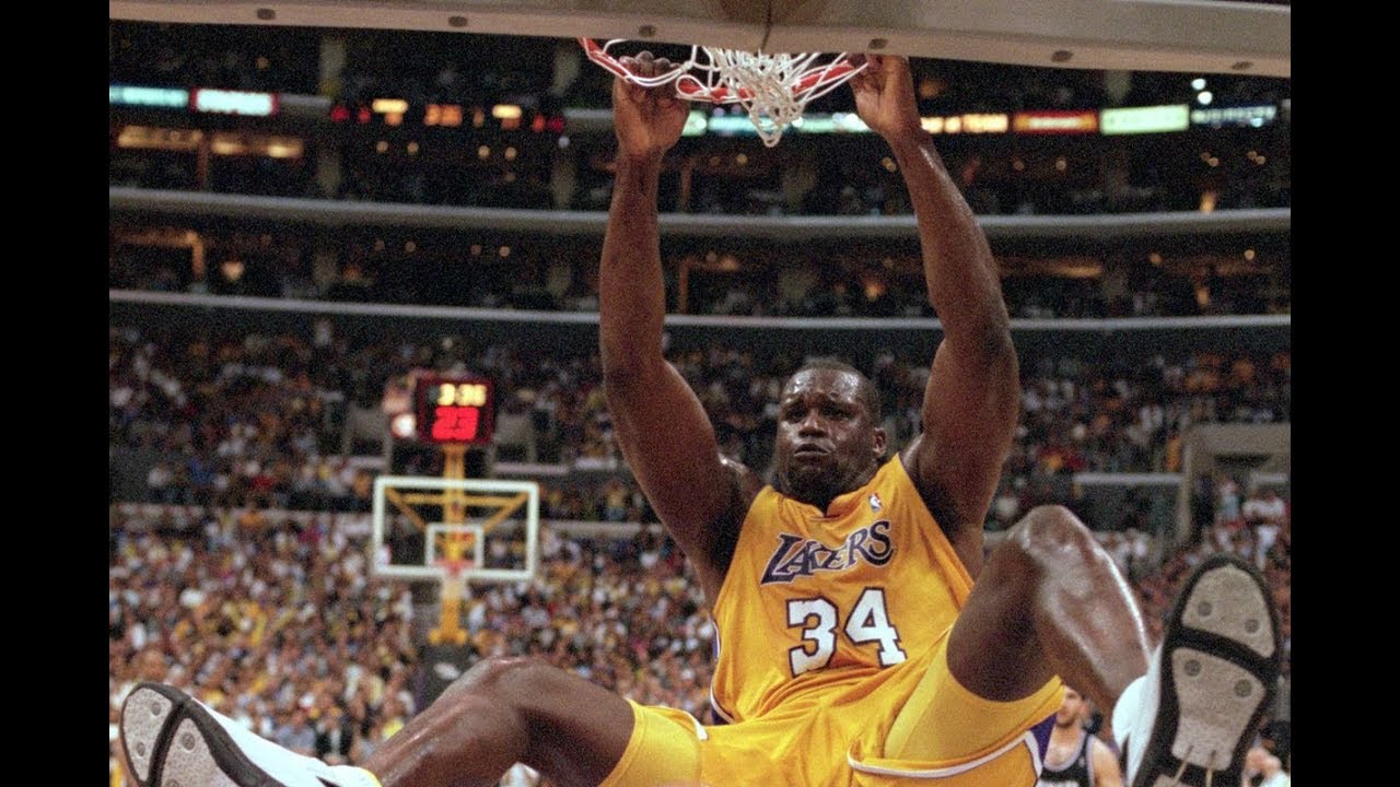 Shaquille O Neal Breaks Backboards Youtube