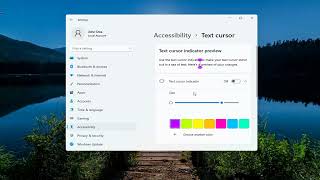 Turn On Or Off Text Cursor Indicator In Windows 11 Tutorial ...