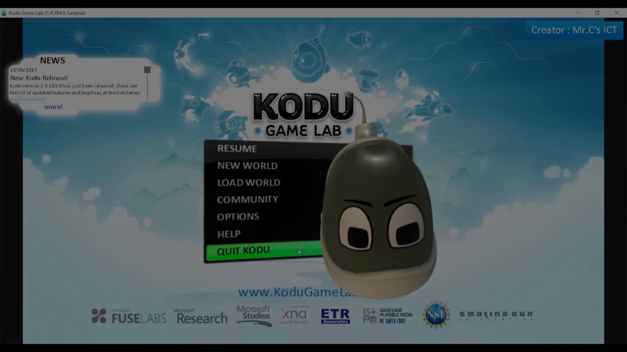 Kodu Game Lab Introduction Overview Youtube