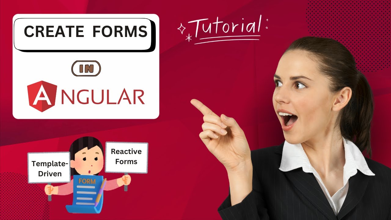 Create A Simple Angular Form Template Driven Forms Tutorial Youtube