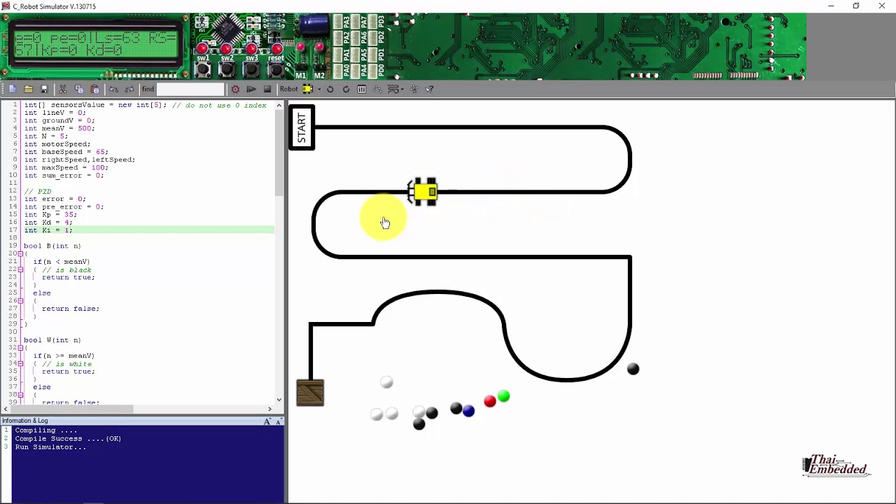 C Robot Simulator Youtube