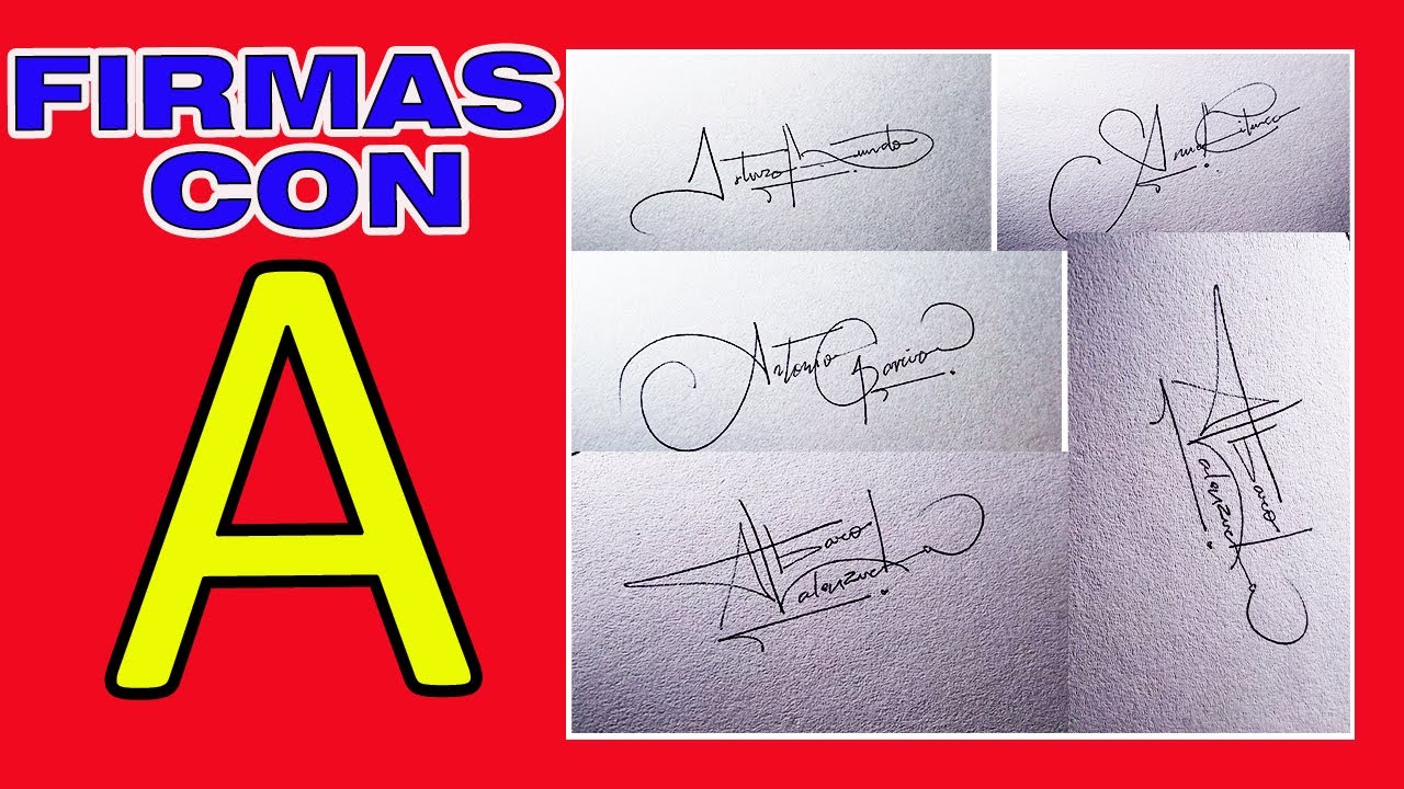 10 Firmas Bonitas Y Faciles Jeannetranquilo