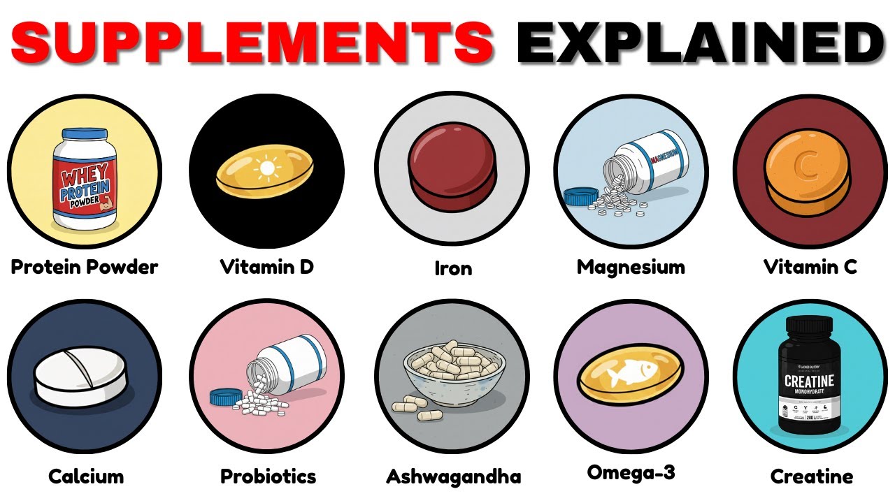 Every Supplement Its Effects Explained Youtube