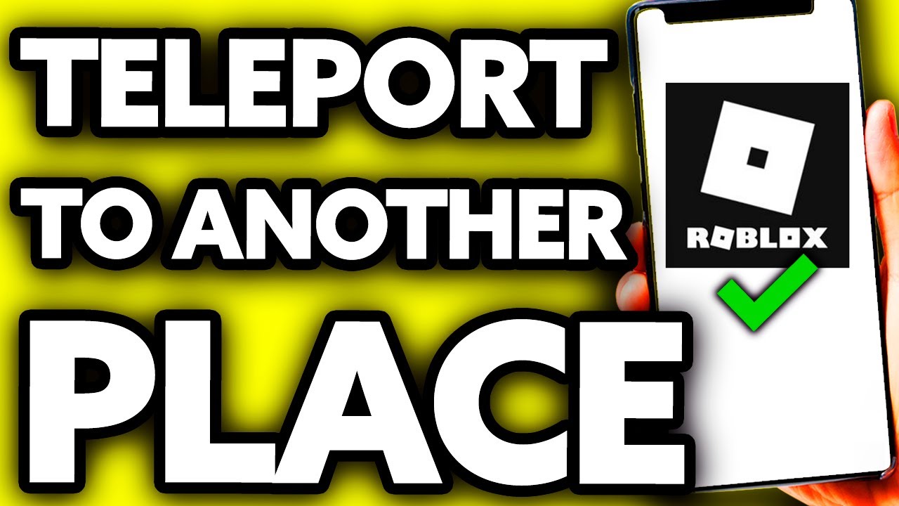 How To Teleport To Another Place In Roblox Studio Easy Youtube
