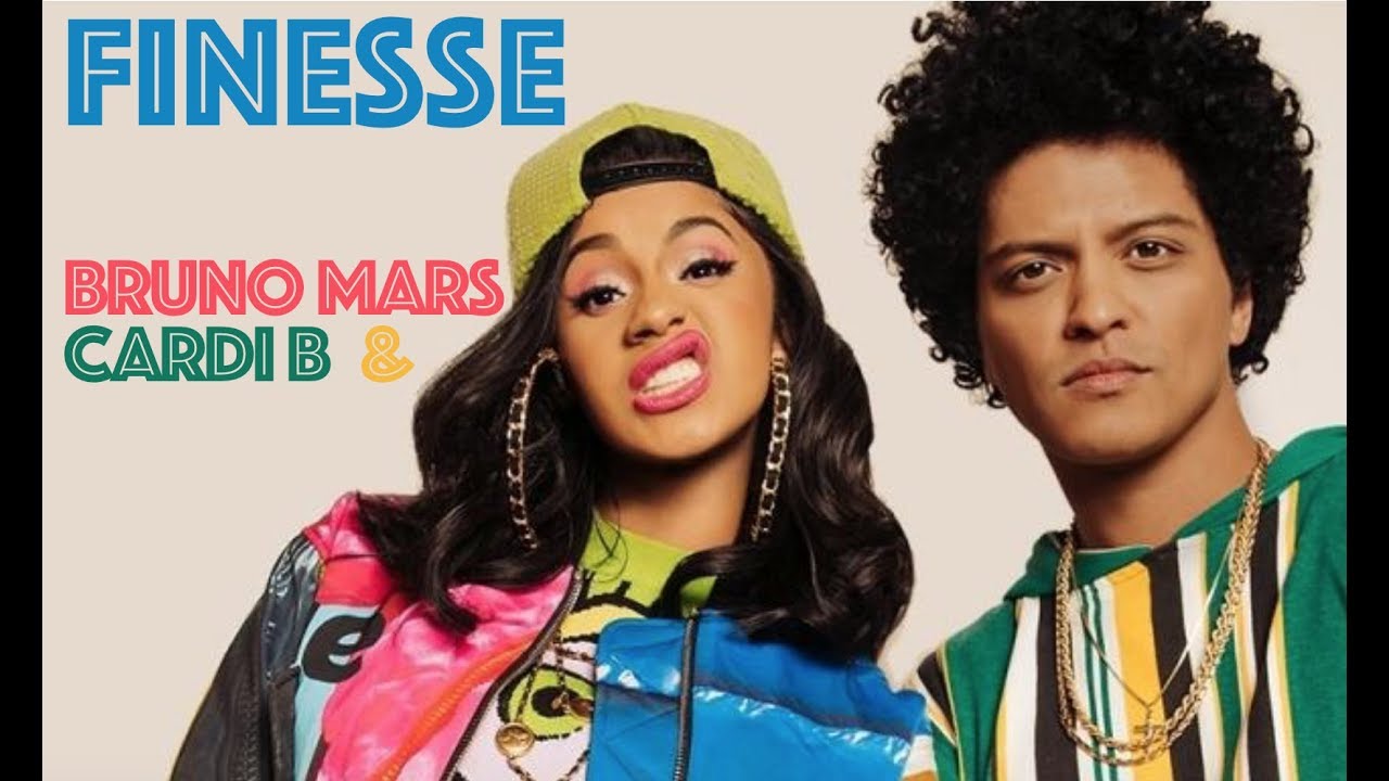 Bruno Mars Cardi B Finesse Lyric Official Audio Remix Youtube