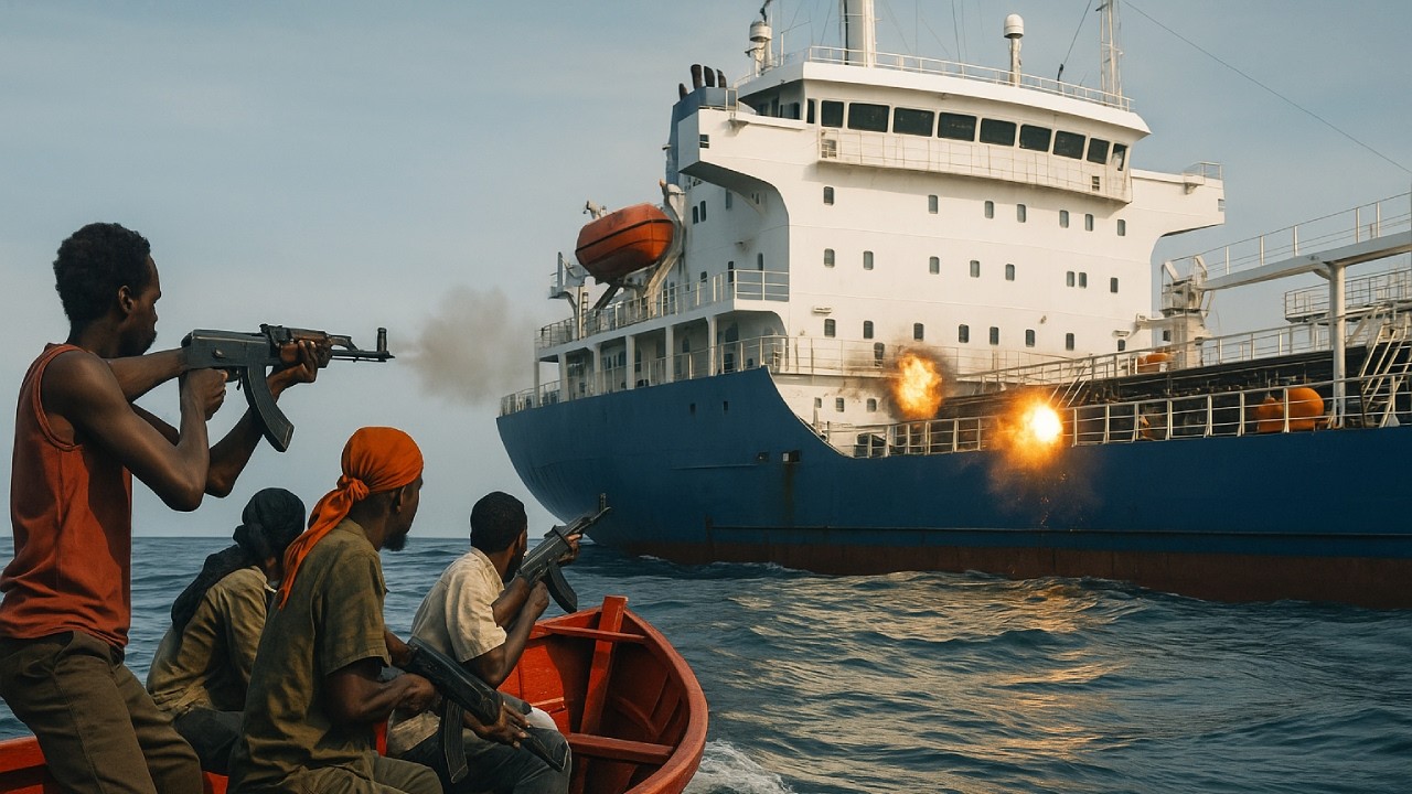 Authentic Somali Pirate Attacks Captured On Film Video Hadnews