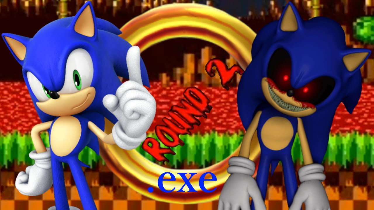 Round2 Exe Sonic Vs Sonic Exe Full Gameplay Youtube