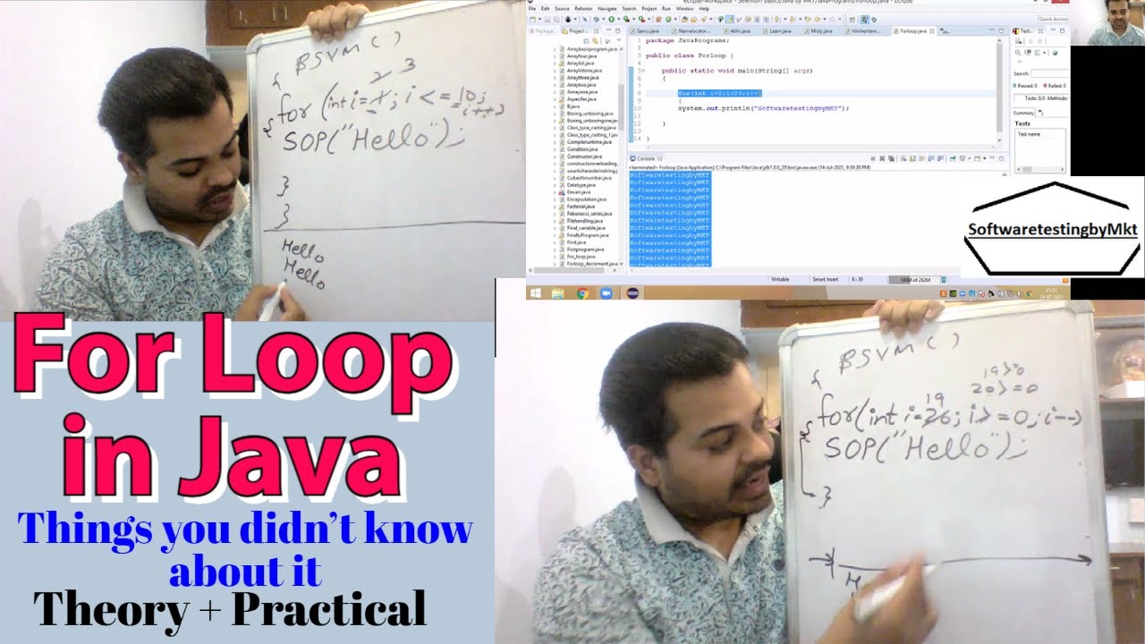 For Loop In Java Learn It Today Remember It Forever Java For