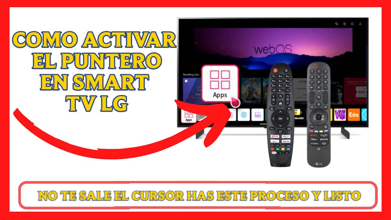 ёяш ёяшйcomo Activar El Puntero En Smart Tv Lg Como Configurar Cuando No
