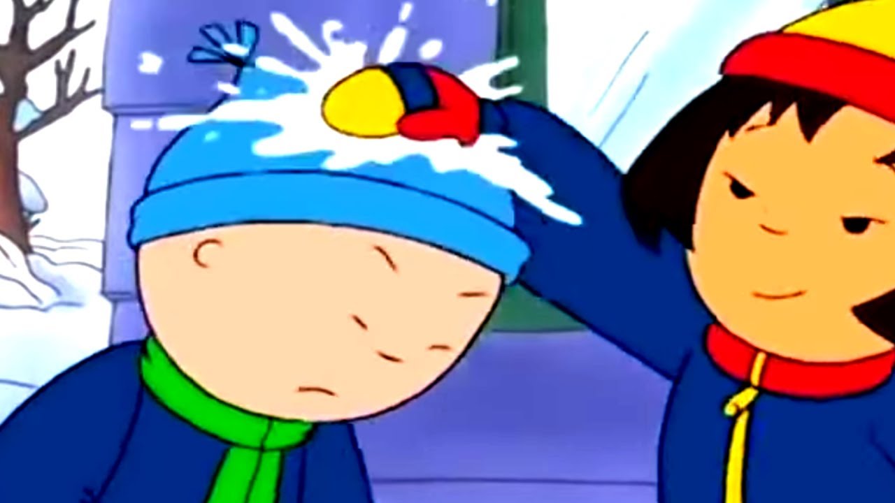 Caillou S Winter Fails Caillou Cartoon Youtube