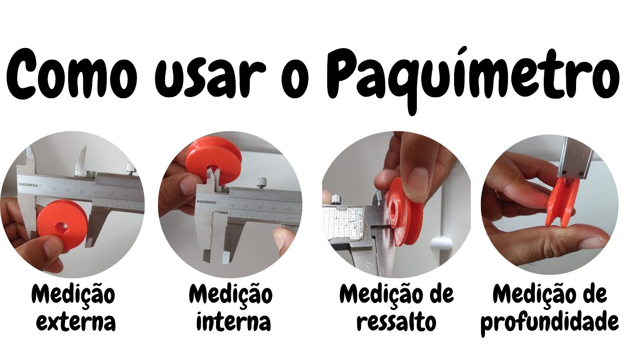 Como Usar O Paquimetro Retoedu