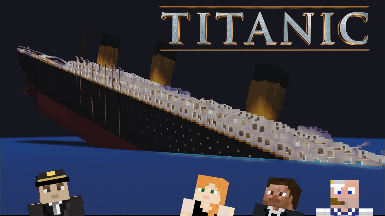 Minecraft Titanic Real Sinking Movie Youtube