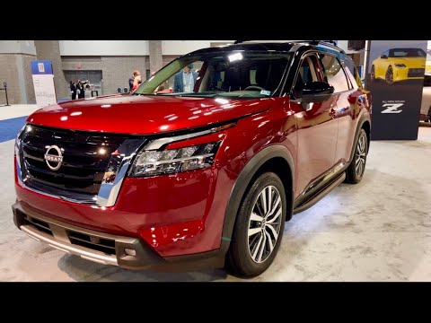 2022 Nissan Pathfinder Two Tone Scarlet Ember Tintcoat Super Black