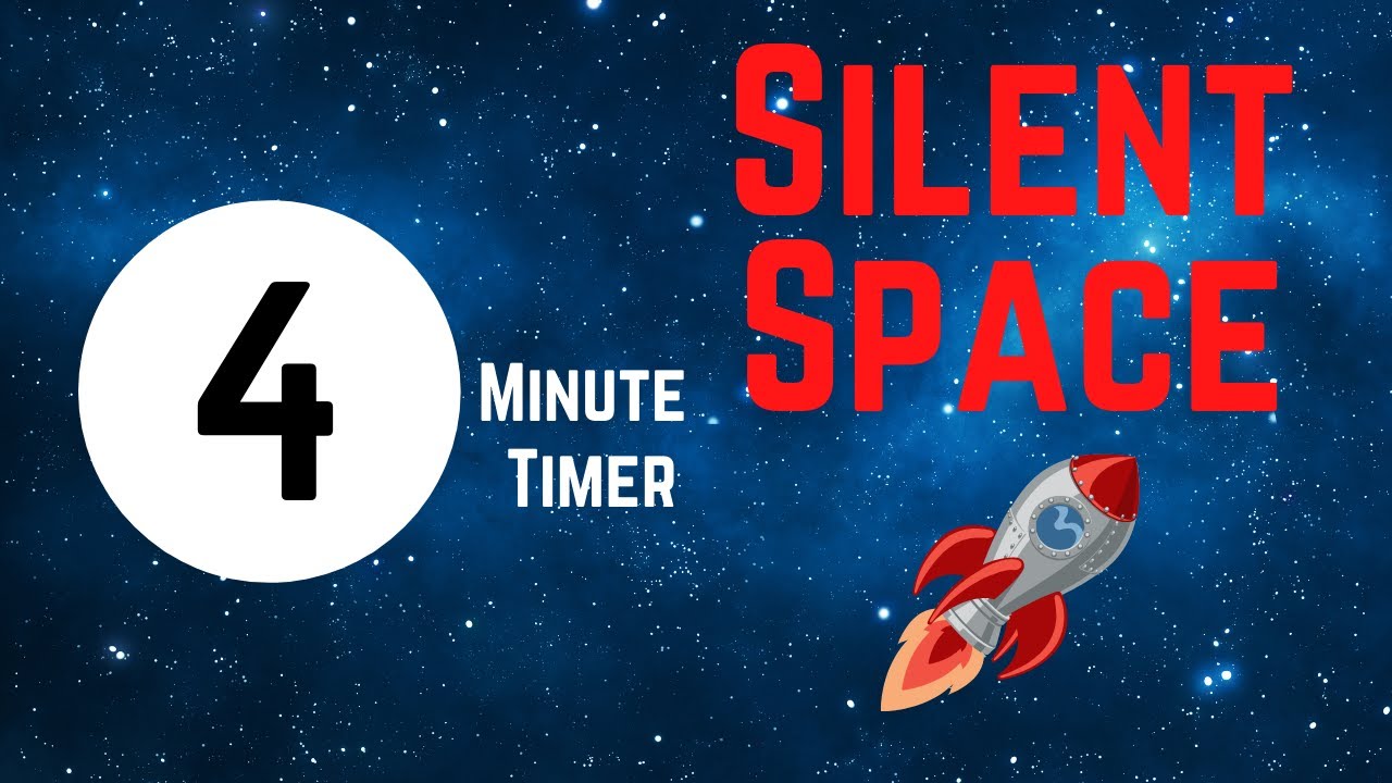 4 Minute Countdown Timer Space Youtube