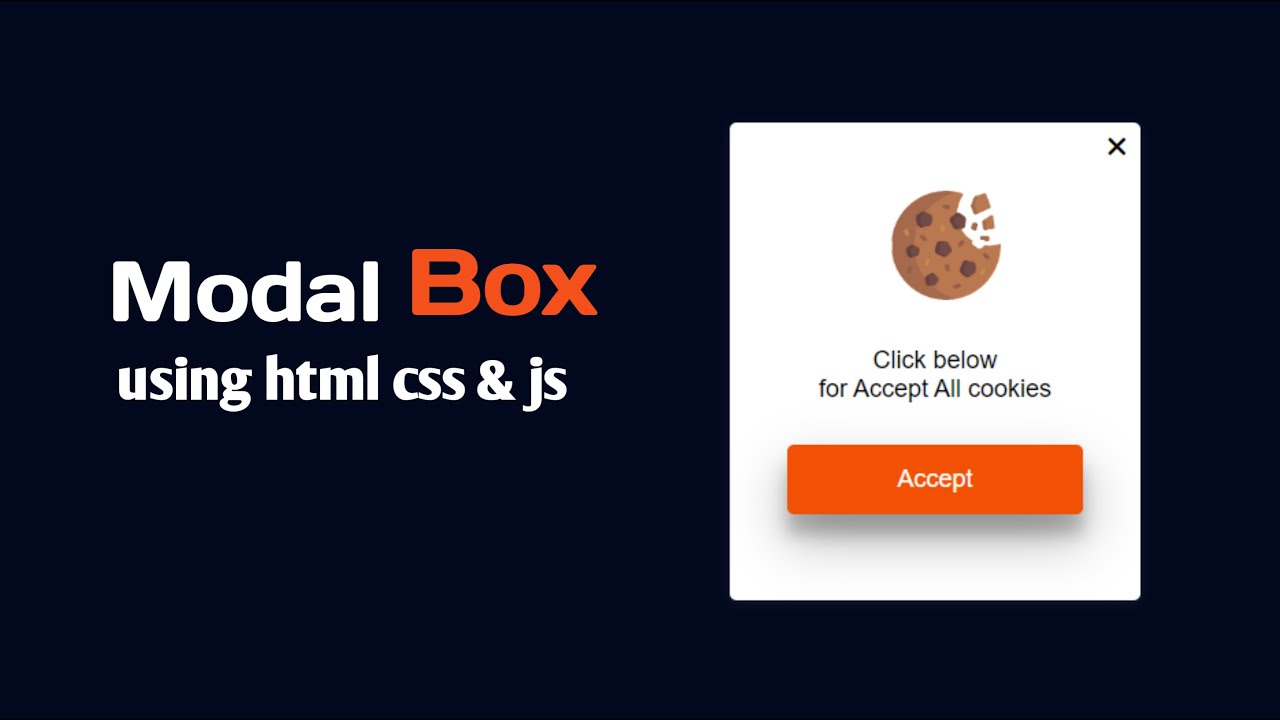 How To Make Beutiful Modal Box Using Only Html Css And Simple