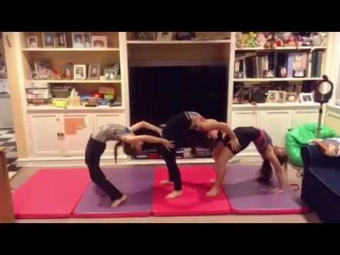 3 Person Acro Stuntsрџ ї Youtube