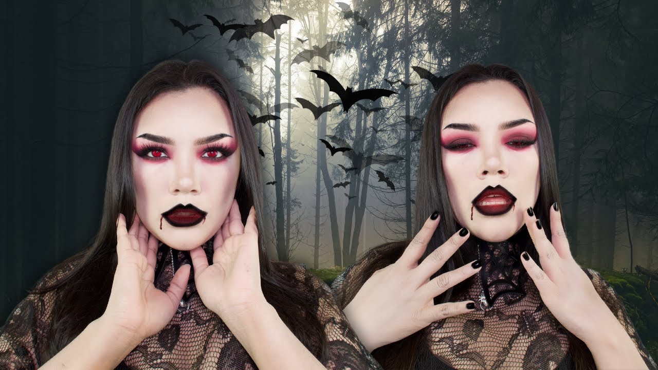 Vampire Halloween Makeup Youtube