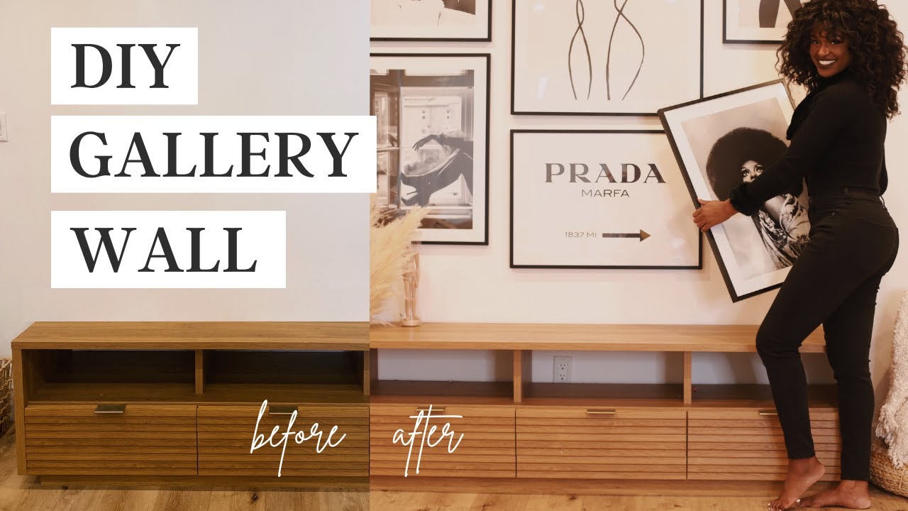 Diy Gallery Wall Tips Tricks Youtube