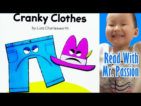 Kids Read Aloud Book Cranky Clothes First Little Comics Guided Reading