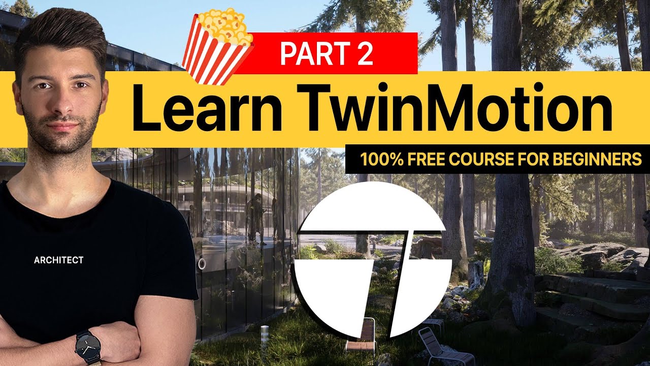 Twinmotion 2023 Beginners Course Part 2 Materials Youtube