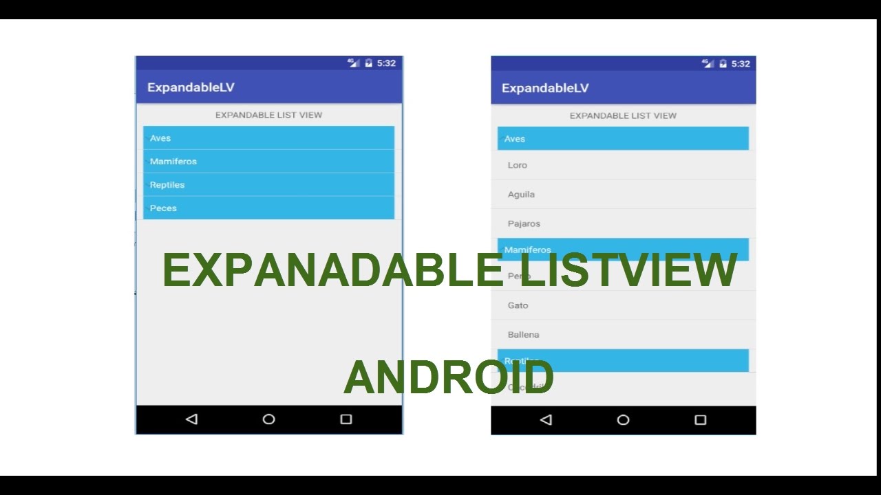 Android Expandable Listview Example Expandable Listview