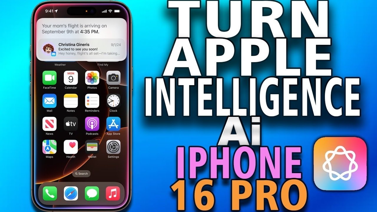 How To Turn On Apple Intelligence Ai On Iphone 16 Pro 16 Pro Max