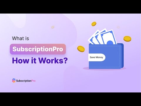 How Subscriptionpro Works Youtube