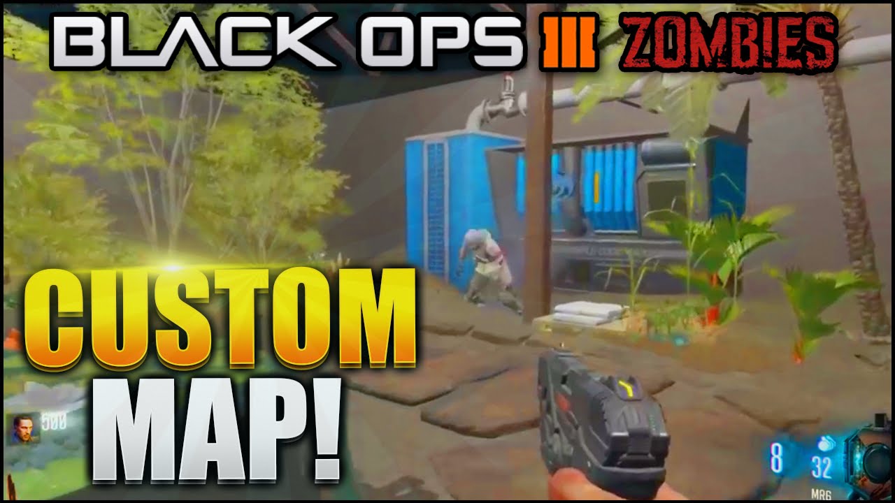 New First Custom Zombie Map Gameplay Bo3 Zombie Mod Gameplay Bo3