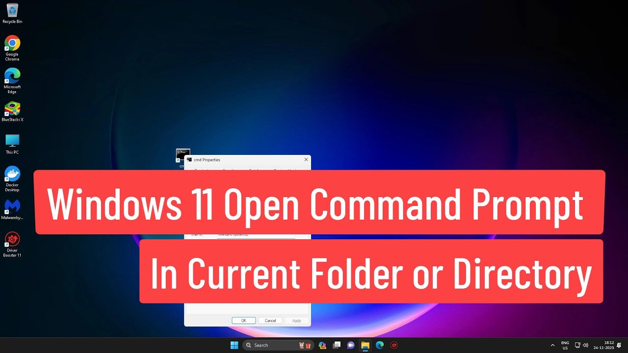 Windows 11 How To Open Command Prompt In Current Folder Or Directory