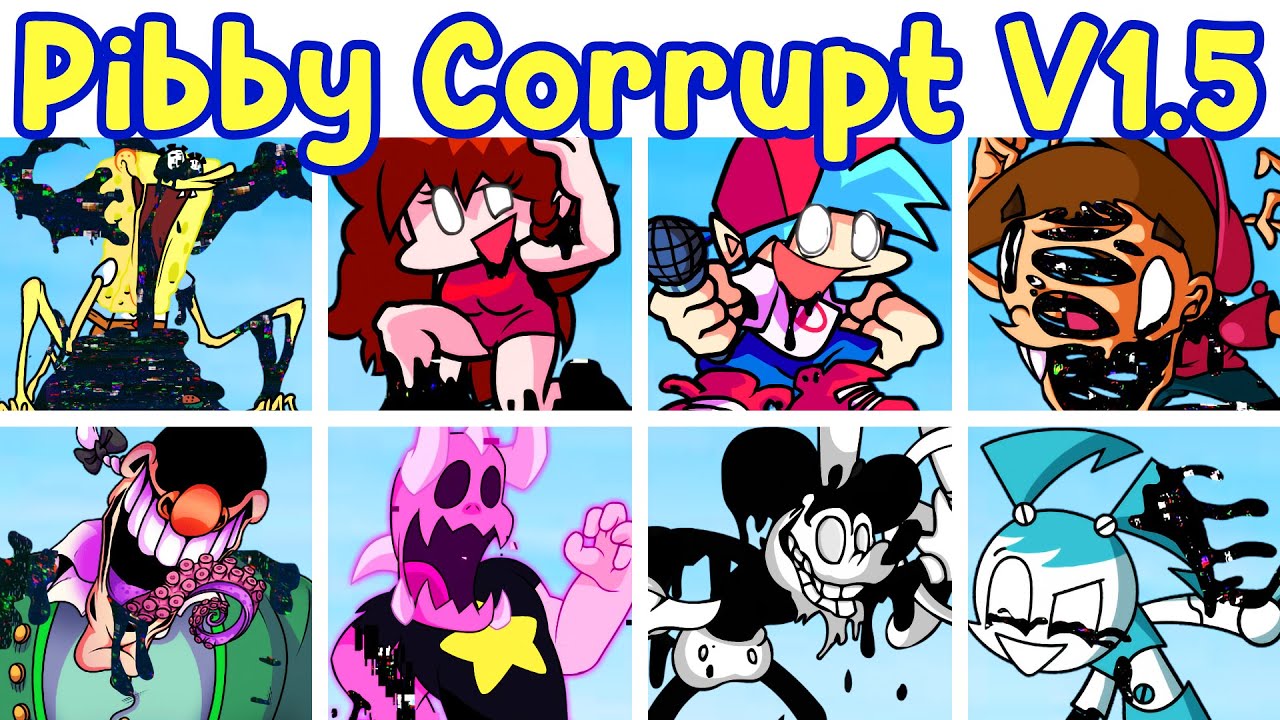 Fnf Pibby Corrupted V1 5 Update All Weeks Cutscenes Youtube