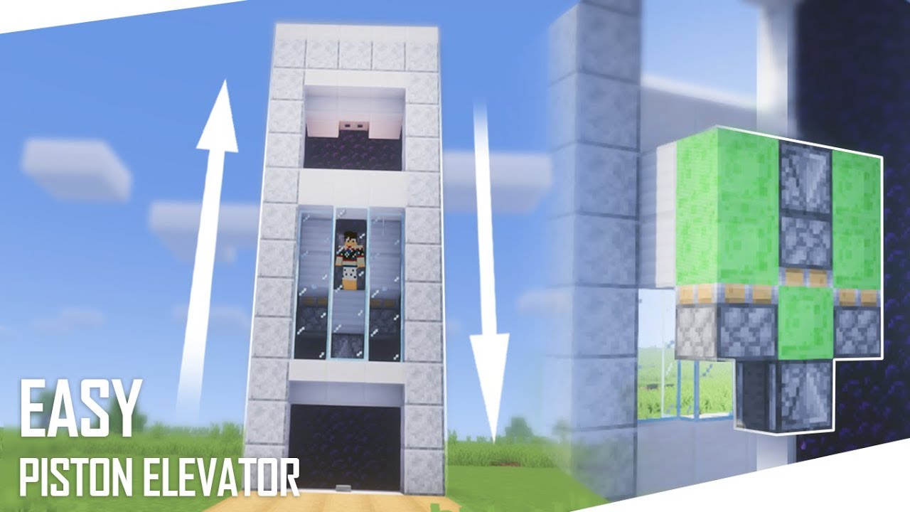 Minecraft Piston Elevator