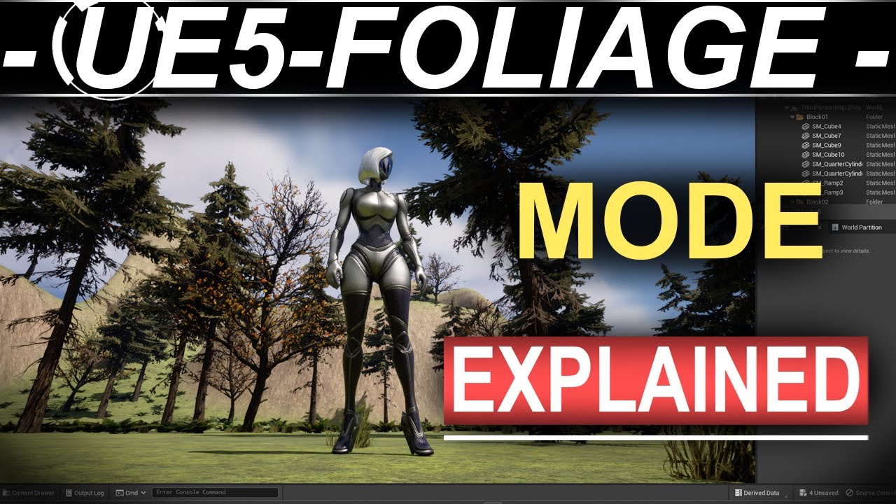 Unreal 5 Foliage Mode Explained 2 Minutes Youtube