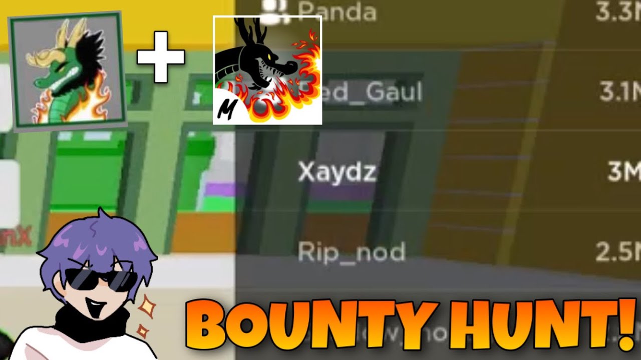 Bounty Hunting With Dragon Blox Fruits Youtube