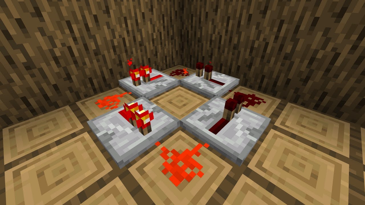 Minecraft How To Make 10 Redstone Clocks Youtube