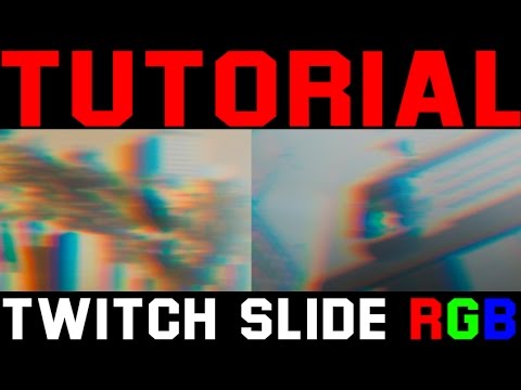 Tutorial After Effects Transition Twitch Slide Rgb Youtube