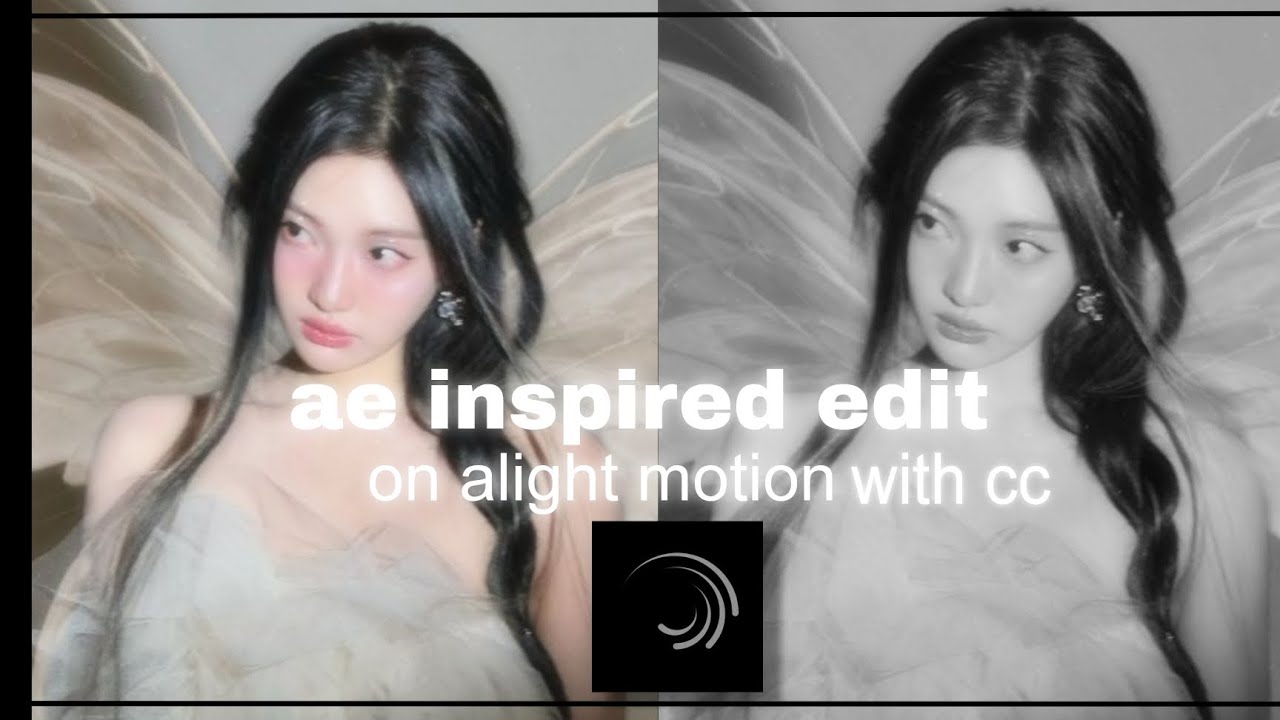 Ae Inspired Edit On Alight Motion Tutorial Youtube