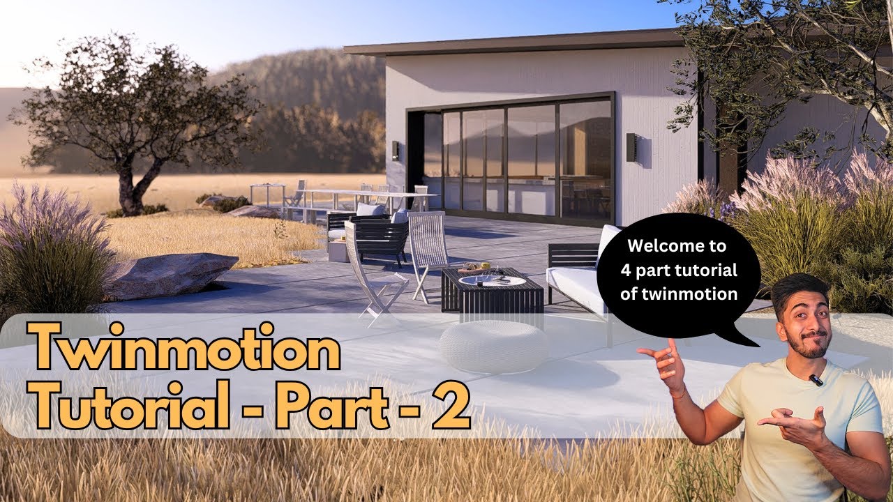 Twinmotion Tutorial Part 2 Materials Youtube