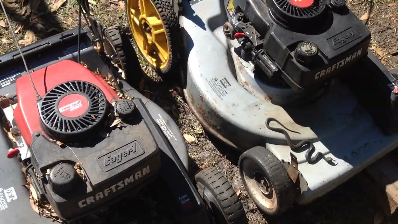 Craftsman Eager 1 With Old School Tecumseh Engine Time For A