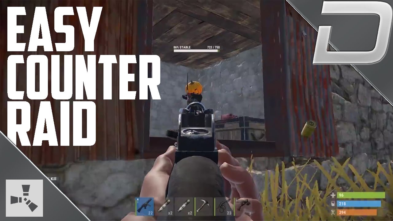 Rust Easy Counter Raid Youtube