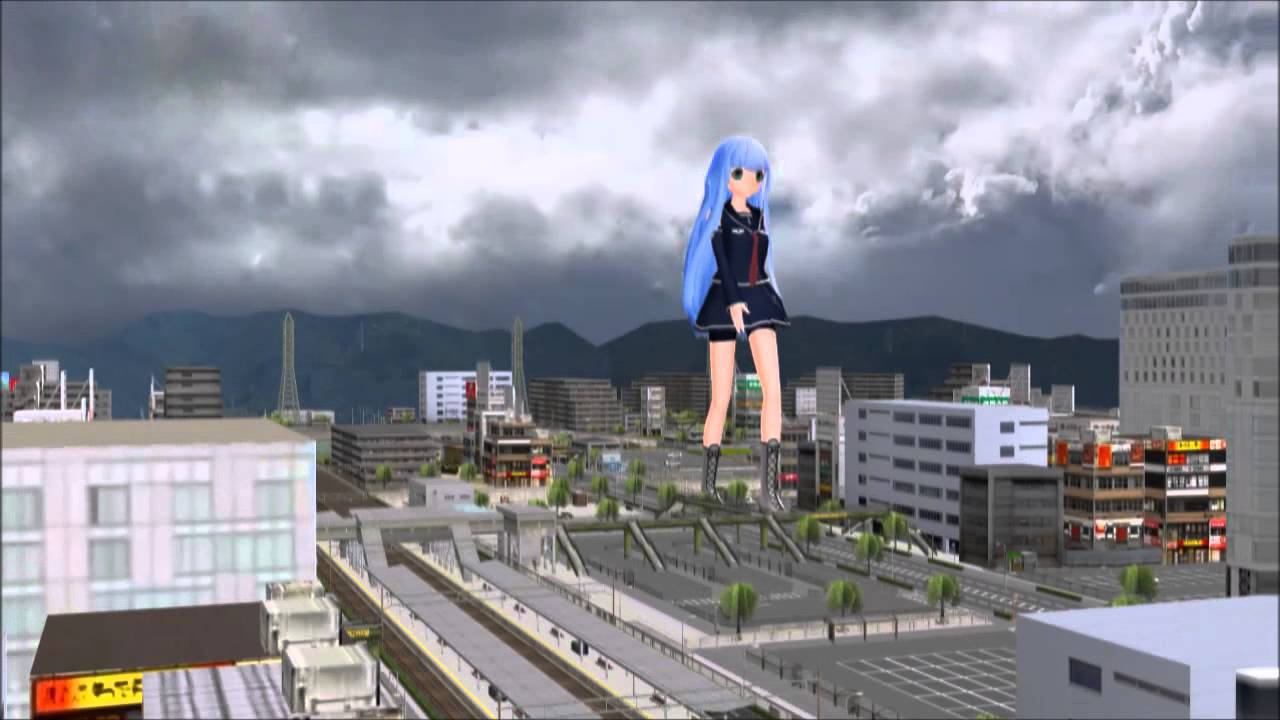 Mmd Giantess Test Youtube