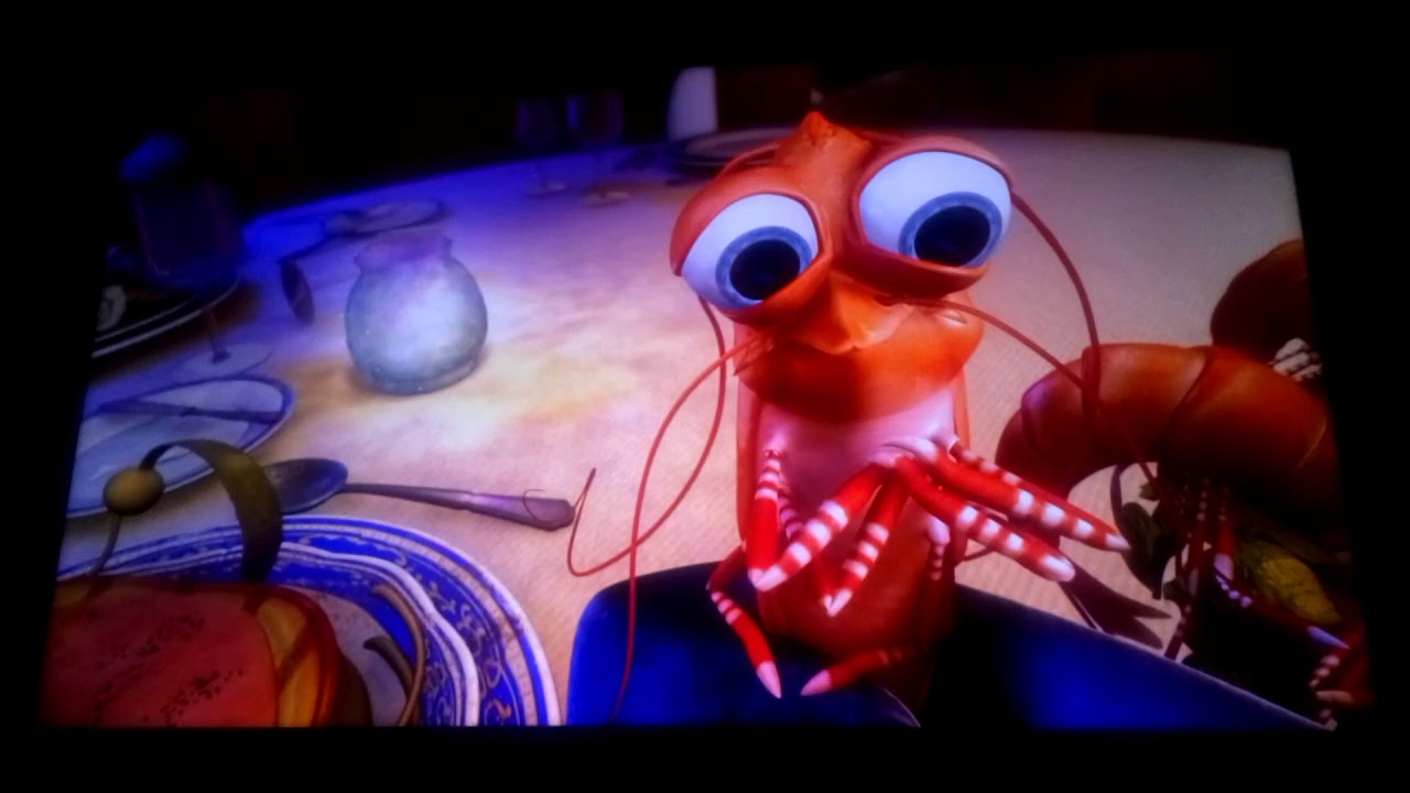 Shark Tale Dinner Shrimp Scene Youtube